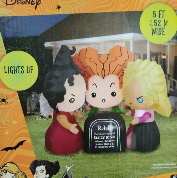 Disney | Holiday | Sanderson Sisters Rip Emily Binx Disney Hocus Pocus ...